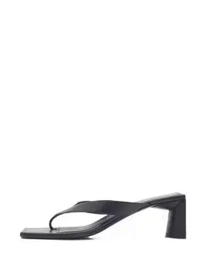 Balenciaga Double Square Thong Sandals