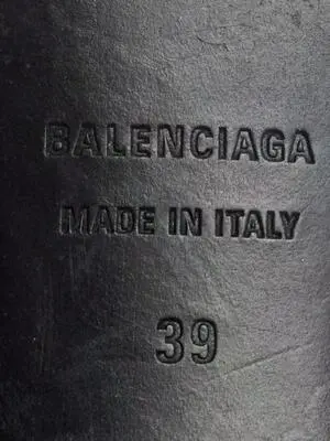 Balenciaga Double Square Thong Sandals