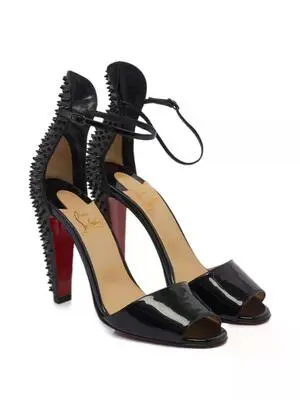 CHRISTIAN LOUBOUTIN Tropanita Spike-embellished Ankle-strap Sandals