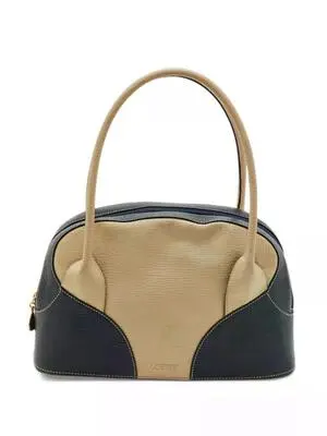 Loewe Two-tone Leather Tote Bag