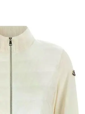 Moncler Quilted Panel Cardigan