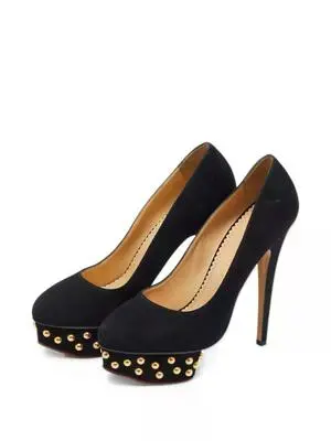 CHARLOTTE OLYMPIA Dolly Studded Platform Pumps