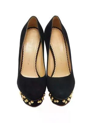 CHARLOTTE OLYMPIA Dolly Studded Platform Pumps