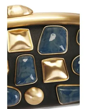 Cult Gaia Yusra Clutch Black Multi