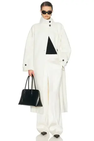 L'academie Fletcher Wool Coat - Ivory