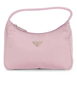FWRD RENEW Prada Tessuto Sport Mini Hobo Bag
