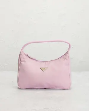FWRD RENEW Prada Tessuto Sport Mini Hobo Bag