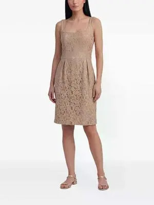 Moschino Floral Lace Mini Dress
