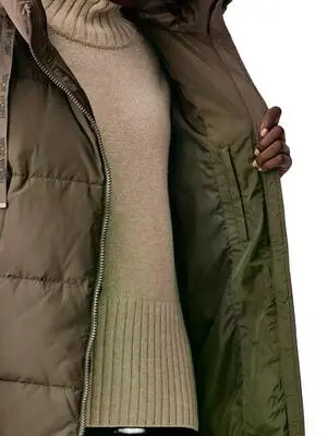 MOS MOSH Mmnova Avon Quilted Hooded Puffer Coat