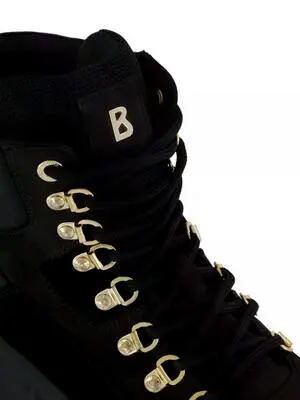 Bogner Logo-tape Platform Ankle Boots