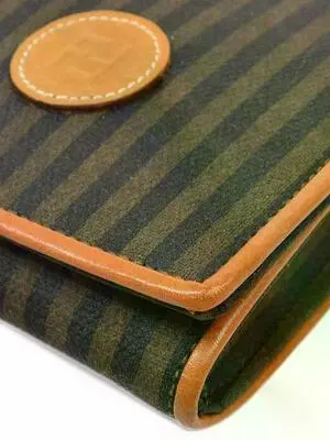 Fendi 1970s Pequin-pattern Mini Bag