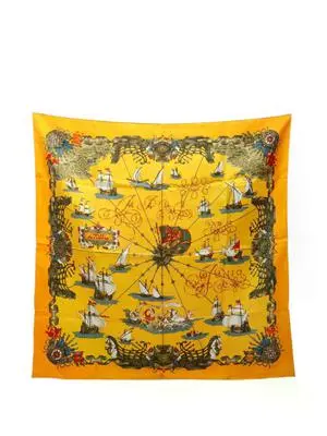 Hermès 2010s Voiles De Lumiere Scarf