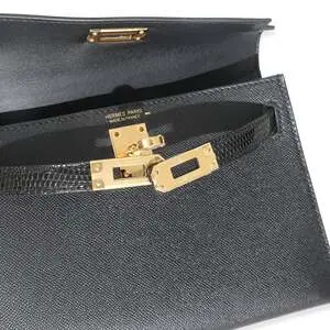 Hermès Madame Lizard Touch Sellier Kelly 20 Ii Ghw