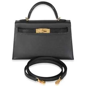 Hermès Madame Lizard Touch Sellier Kelly 20 Ii Ghw