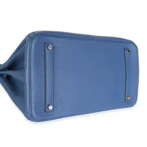 Hermès Bleu Brighton Togo Birkin 35 Phw