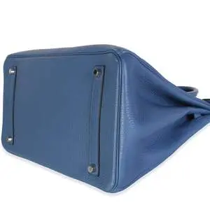 Hermès Bleu Brighton Togo Birkin 35 Phw