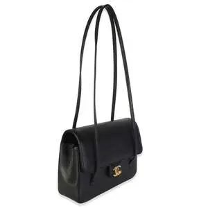Chanel Shiny Caviar Preppy Coco Flap Bag