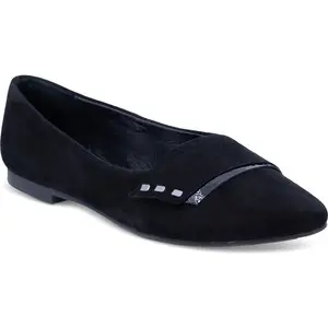 CHOCOLAT BLU Abbe Flat - Black Suede