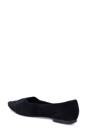 CHOCOLAT BLU Abbe Flat - Black Suede