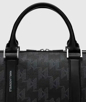 Karl Lagerfeld K/monogram Canvas Weekender Bag - Castlerock