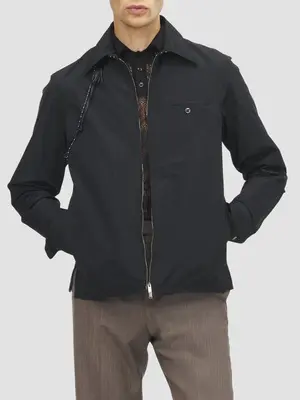 Alexander McQueen Braided Cotton-blend Zip-up Jacket