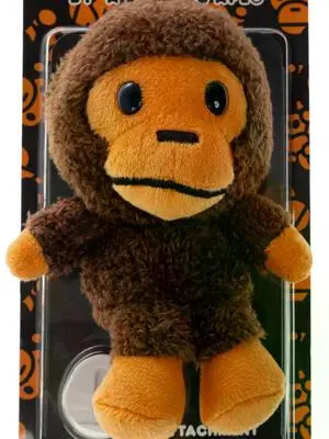 A BATHING APE Baby Milo Plush Phone Charm