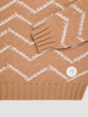 Stefano Ricci Wool Knit Crewneck Sweater