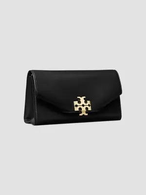Tory Burch Charlie Leather Envelope Clutch