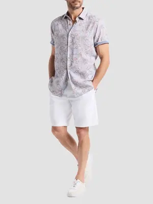 Robert Graham Windsong Floral Short-sleeve Shirt
