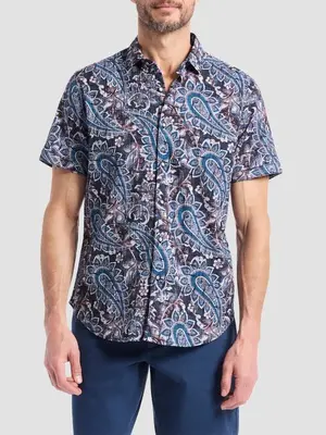 Robert Graham Barrington Printed Short-sleeve Shirt - Multi