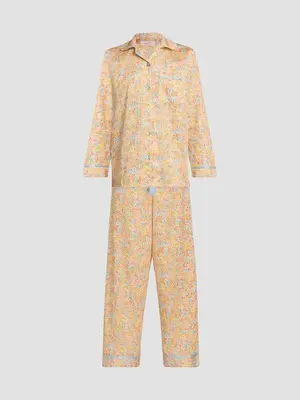 PAPINELLE Carly Floral Pajamas - Honey Yellow