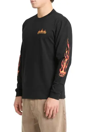 Quiksilver Flame On Graphic Long Sleeve T-shirt
