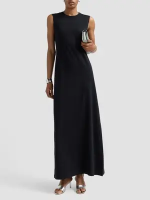 LESET Margo Sleeveless Cotton Maxi Dress