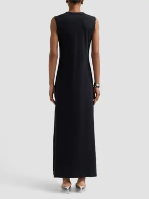 LESET Margo Sleeveless Cotton Maxi Dress