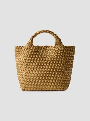 NAGHEDI St. Barths Small Satin Tote Bag - Luce