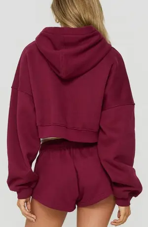Princess Polly Zellah Crop Hoodie