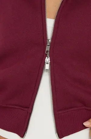 Princess Polly Zellah Crop Hoodie