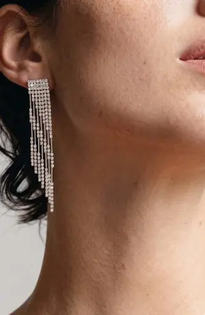 MACRAE & CO. Flat Fringe Drop Earrings