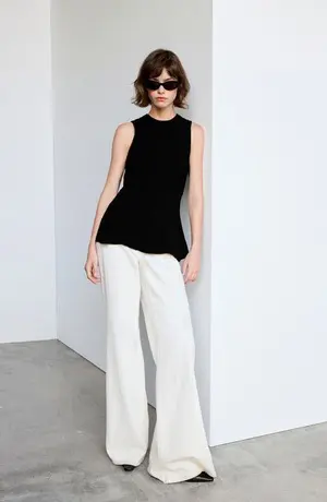 Mango Cable Stitch Sweater Vest