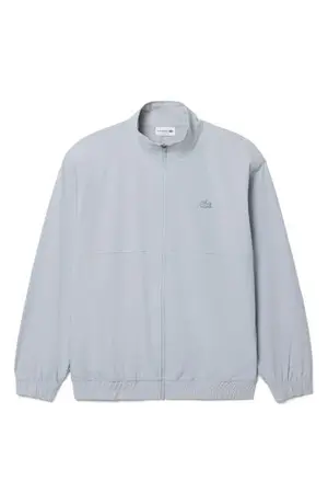 Lacoste Performance Full Zip Sweatshirt - Shell Grey