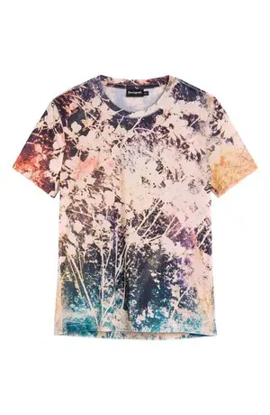 Desigual Tie Dye Print T-shirt