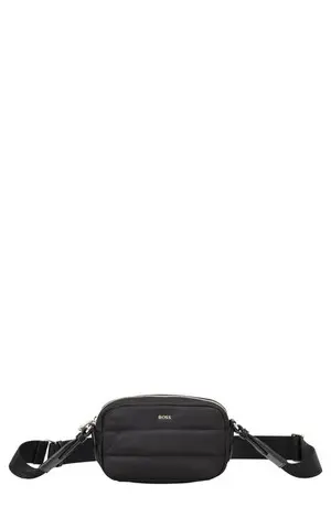 BOSS Sandy Recycled Polyester Crossbody Bag - Black