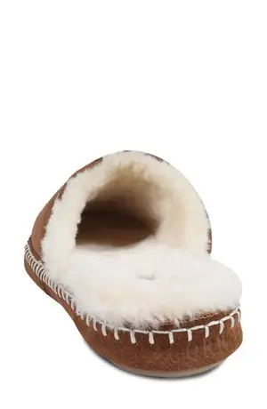 Acorn Genuine Shearling Clog Slipper