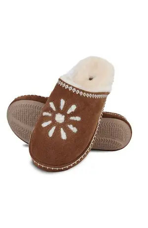 Acorn Genuine Shearling Clog Slipper