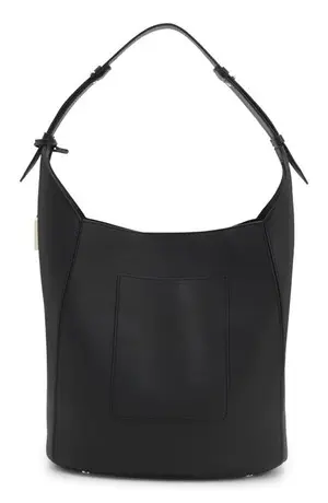 BOSS Ameline Leather Bucket Bag