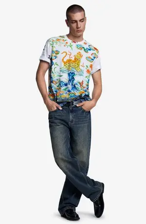Desigual Tiger Graphic T-shirt