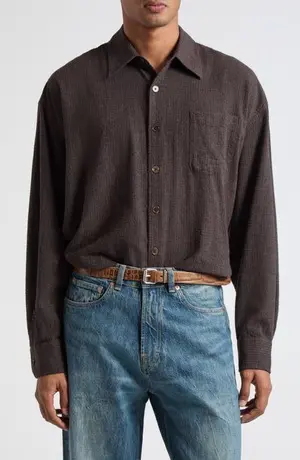Our Legacy Borrowed Shirt - Truffle Check