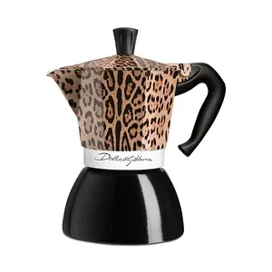 BIALETTI Dolce & Gabbana Moka Induction Coffee Maker - Leopardo
