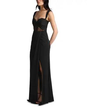 Bcbgmaxazria Suzette Lace Sweetheart Gown
