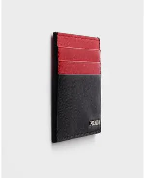 Prada Saffiano Leather Card Holder